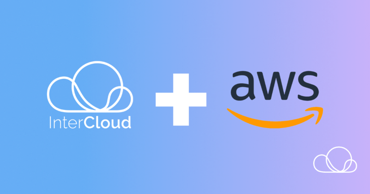 Intercloud: InterCloud partners with Amazon Web Services